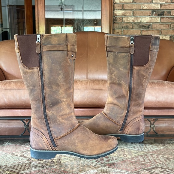 Eddie Bauer | Shoes | Nwot Size 9 Eddie Bauer Leather Trace Boot ...
